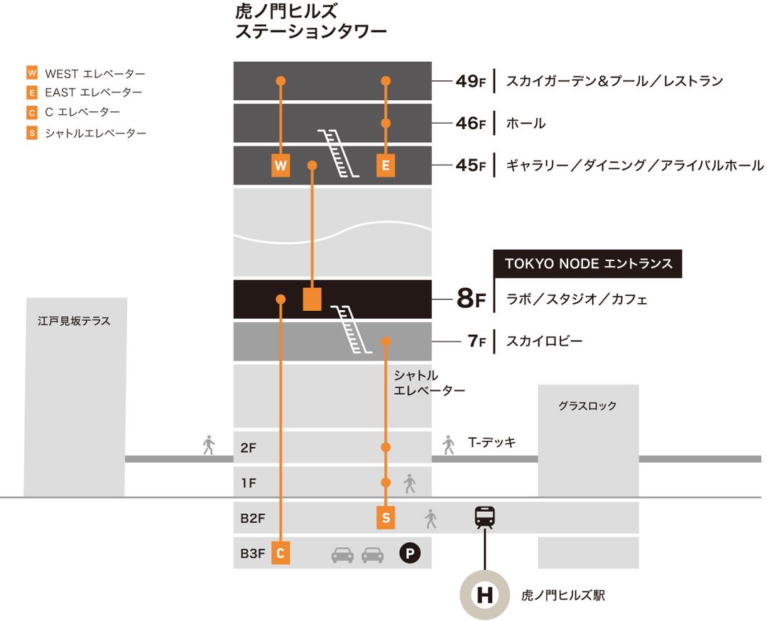ACCESS & INFORMATION | TOKYO NODE